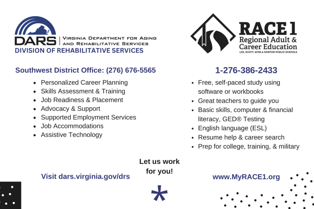 The Adult Education and DARS Connection: Where to Start? – VALRC
