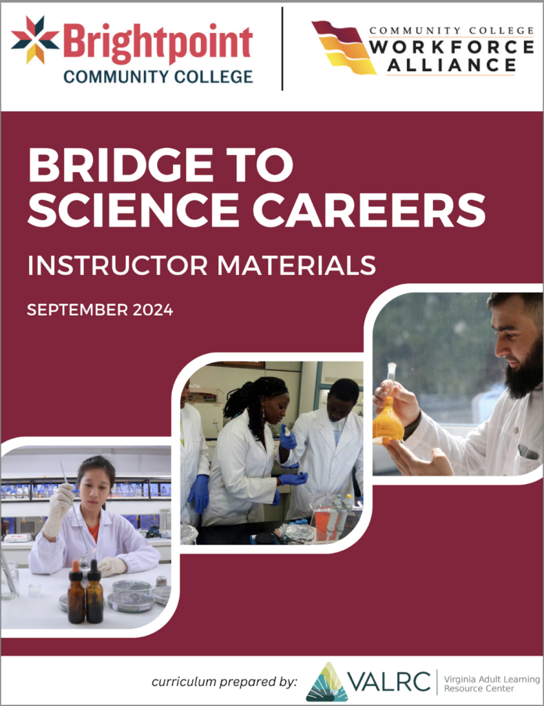 Bridge to Science Careers Curriculum – VALRC